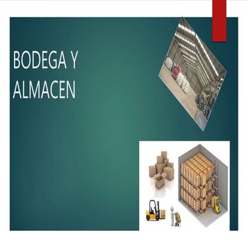 Bodega y almacen | PPTX