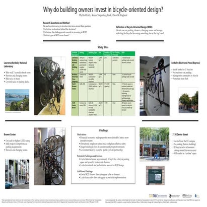 Bicycle-Oriented Design: a survey of building owners in Berkeley | PDF