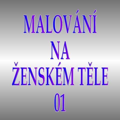 Body painting | PPS | Painting | Arts and Crafts