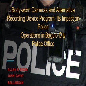 Body-worn Cameras and Alternative Recording Device Program.pptx