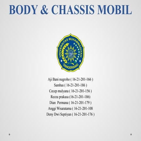 BODY & CHASSIS MOBIL untuk presentasi.pptx