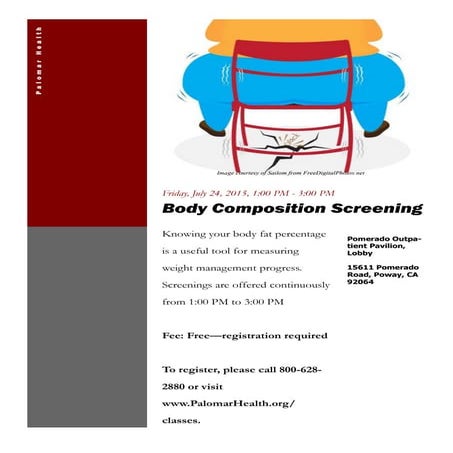 Body Composition Screening | PDF