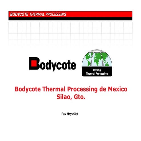 Bodycote Overview 1109 | PDF