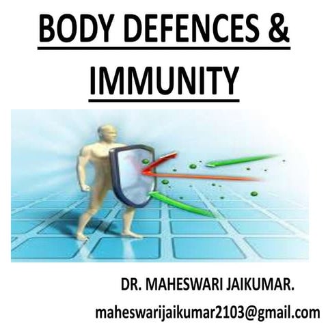 BODY DEFENSES & IMMUNITY | PPTX