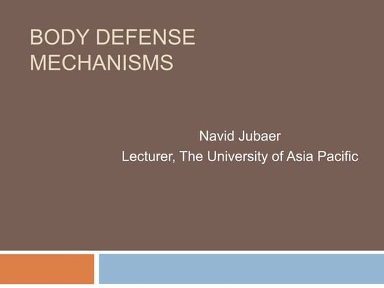 Immune system of the human body, innate and acquired | PPT