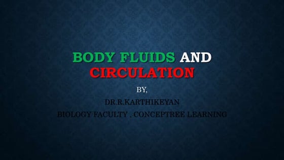 The world of blood vessels | PPT