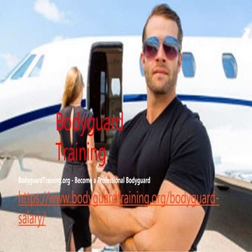 Bodyguard training | PPTX