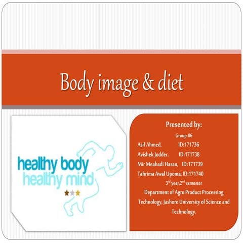 Body Image and Diet | PPT