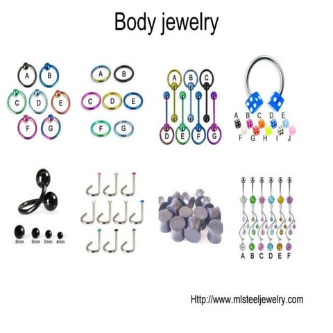 Body Jewelry | PPT | Skin and Dermatology | Diseases and Conditions