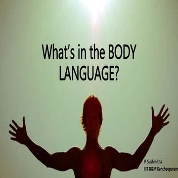 Body language | PPTX