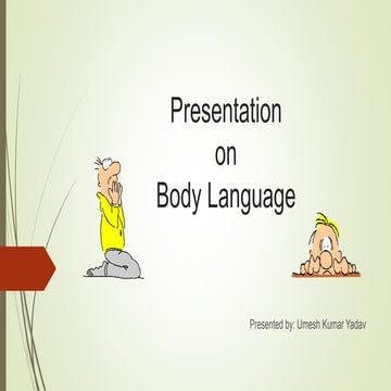 Body language | PPTX