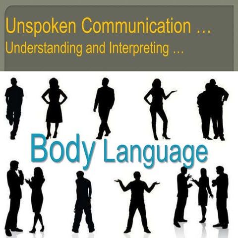 Body language ppt