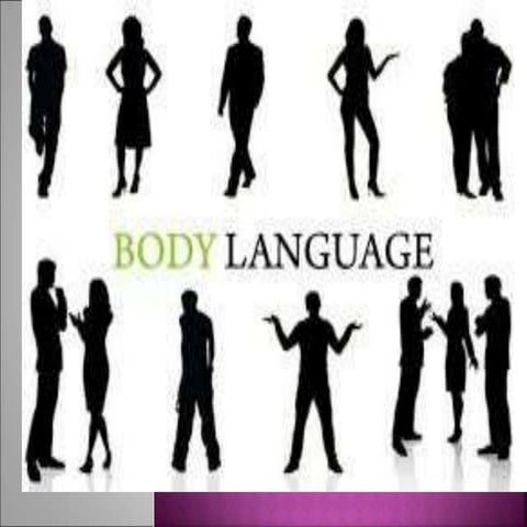 body language basics for managment people | PPT