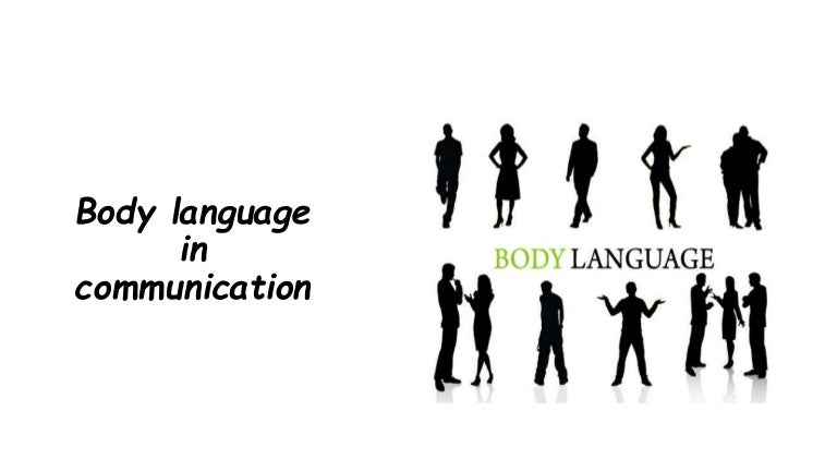 Body Language In Communication Body Language In Communication