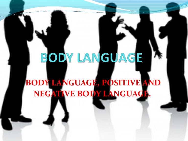 Body language for effective communication