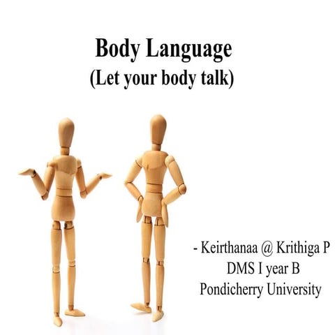 Body language | PPTX
