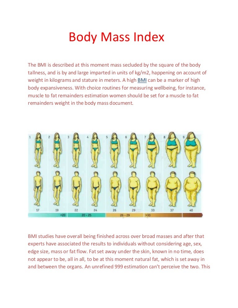 Body mass index