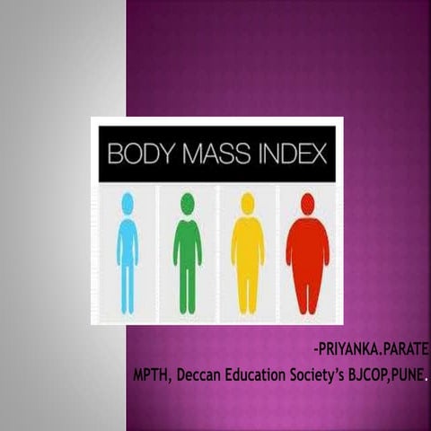 Body Mass Index.pptx | PPTX