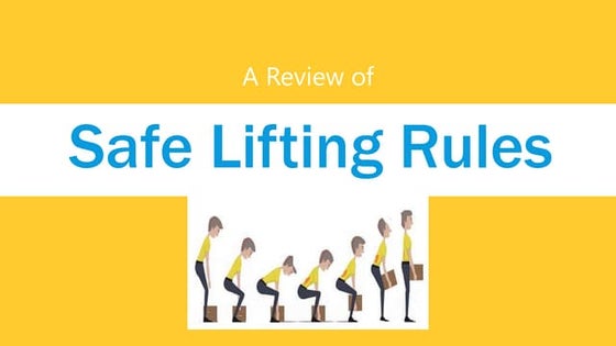 Proper Lifting Techniques | PPT