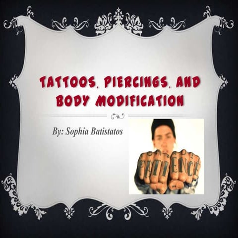 Body modification | PPTX