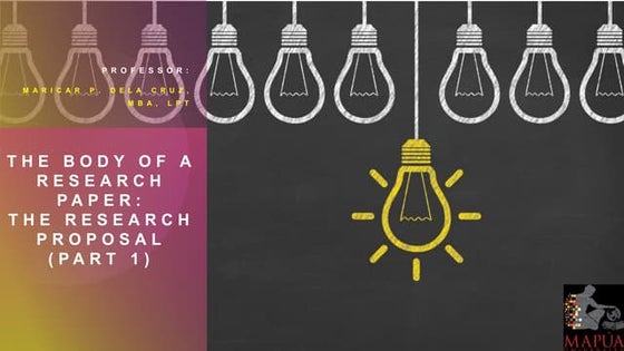 BACKGROUND OF THE STUDY.pptx for Practical Research 2 | PPTX