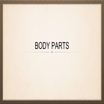 Body part and accidents.pptx