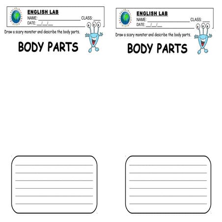 Body parts (make a monster) | DOC