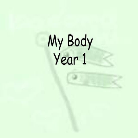 Body parts song slide | PPSX