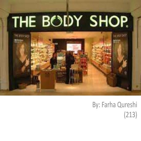 The Body shop | PPTX