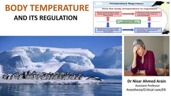 Body temperature and its regulation | PPTX
