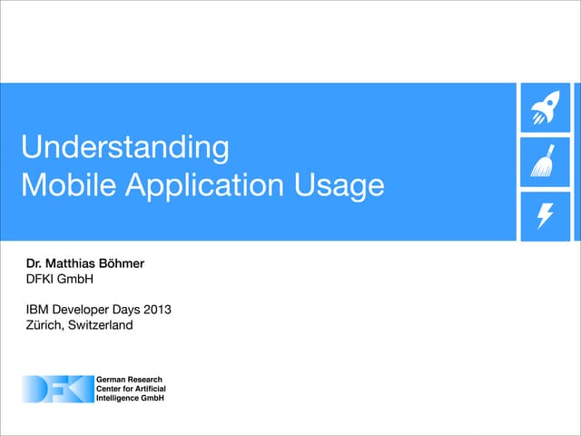 Understanding Mobile Application Usage Ppt