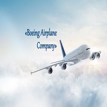 Boeing.pptx презентація на тему техніка | PPTX