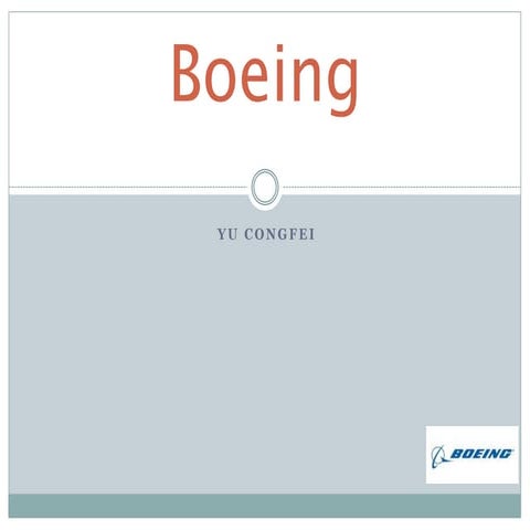 Boeing report | PPTX