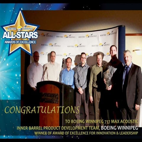 Manitoba Aerospace 2016 All Stars Awards of Excellence - The Boeing ...