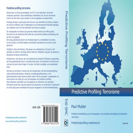 Boekomslag handboek Predictive profiling terrorisme | PDF