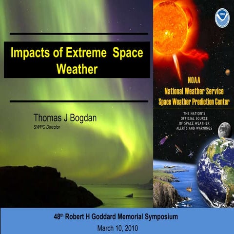 Impacts of Extreme Space Weather | PPT