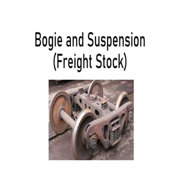 STUDY OF ICF BOGIE | PPTX