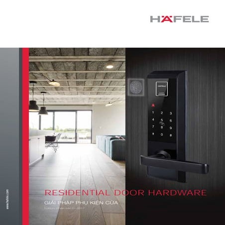 Catalogue Hafele - Phụ Kiện Cửa Hafele 2017 | PDF