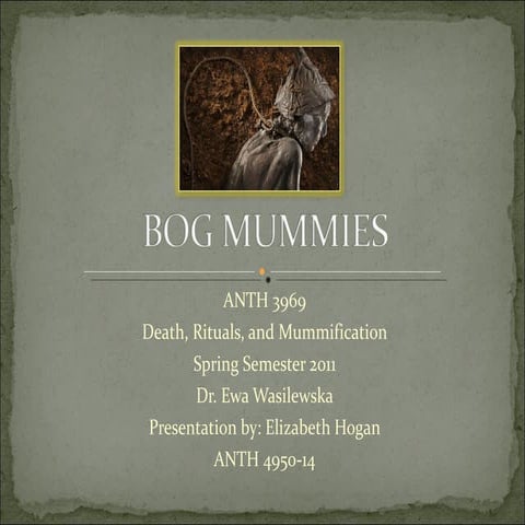 Bog mummies | PPT
