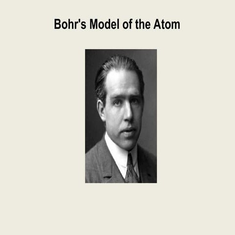 Bohr-atomic model atomic and molecular spt.ppt