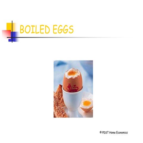 Boiled eggs | PPT