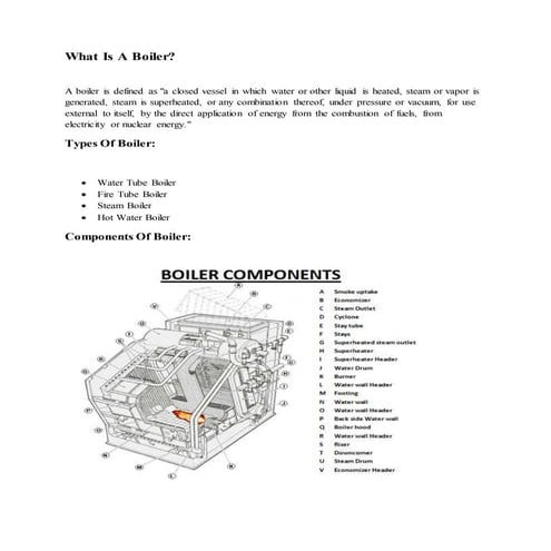 Boiler | DOCX | Home Appliances | Home & Garden