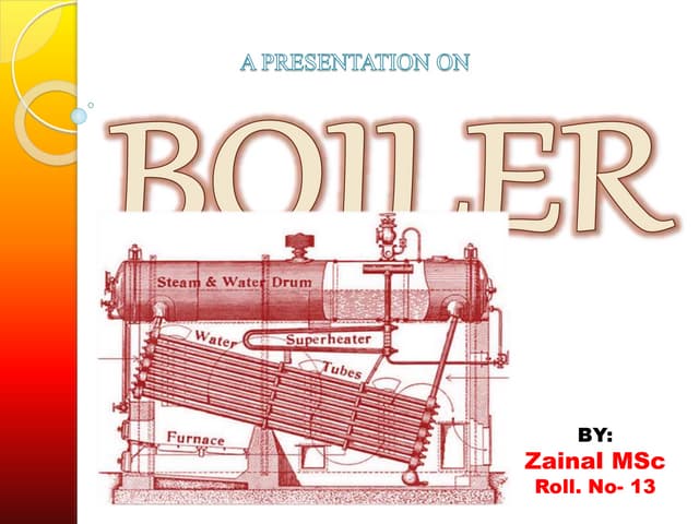 Ppt on boilers | PPTX