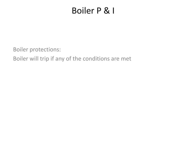 Boiler light up & loading | PPTX
