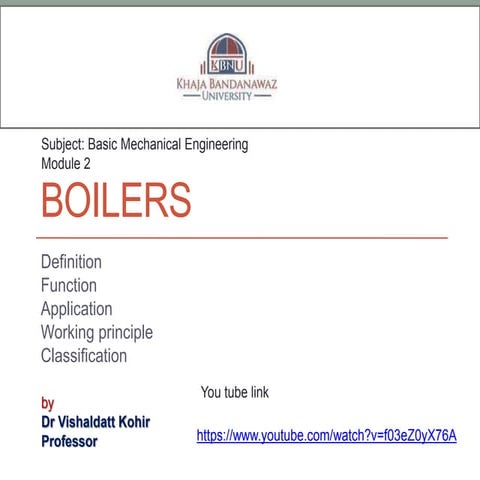 Boilers | PPT