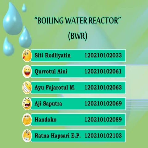 Boiling water reactor (bwr) | PPTX