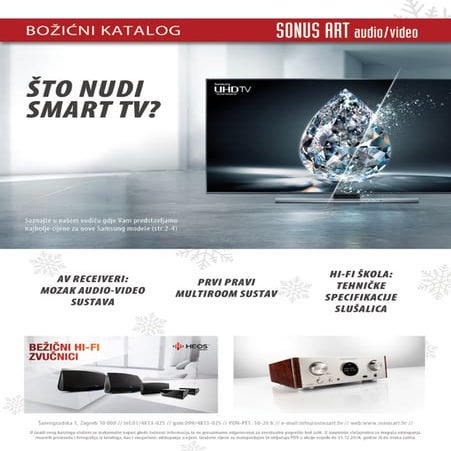 Božićni audio-video-katalog | PDF