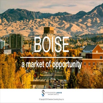 Boise City Overview | PPTX
