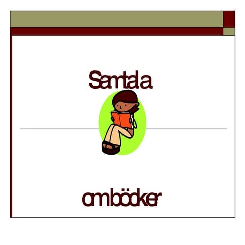 Boksamtal | PPT | Books and Literature