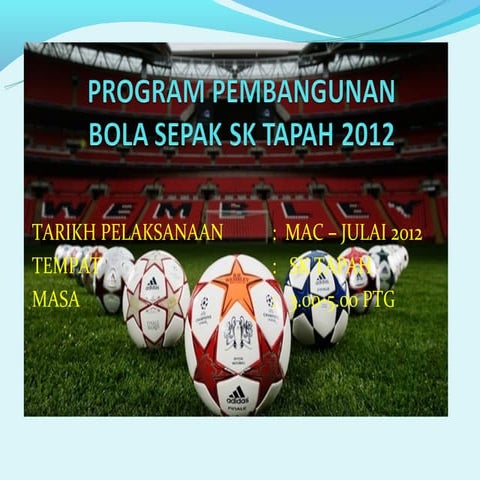 Bola sepak sk tapah | PPT
